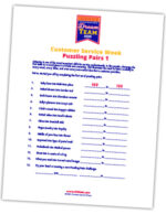 Puzzling Pairs – Customer Service Week